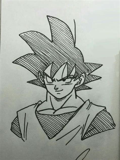 Diyideaspin Como Dibujar Manga Goku Dibujo A Lapiz Dibujos De Caras