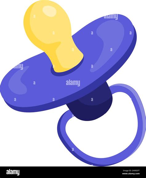 Kid Pacifier Cartoon Vector Illustration Stock Vector Image Art Alamy