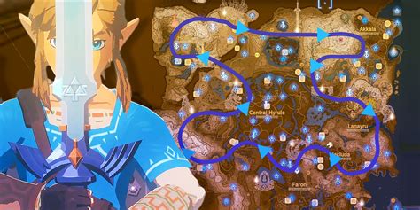 All Dragon Paths Locations In Zelda Tears Of The Kingdom