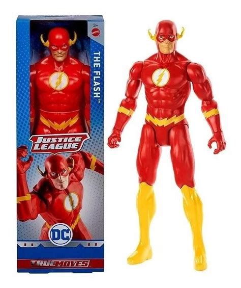 Boneco Liga da Justiça The Flash True Moves Mattel A sua Loja de