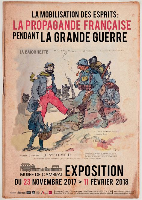 Jusqu au 11 février 1918 Exposition La propagande française pendant