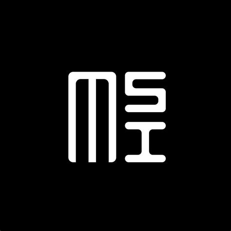 Msi Letter Logo Vector Design Msi Simple And Modern Logo Msi