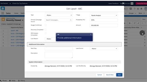 How To Edit An Opportunity In Salesforce YouTube