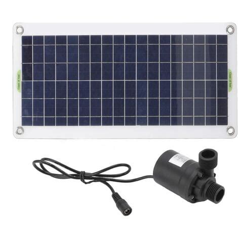 SJLERST Kit De Pompe Eau Nergie Solaire 30W Pompe De Fontaine Panneau
