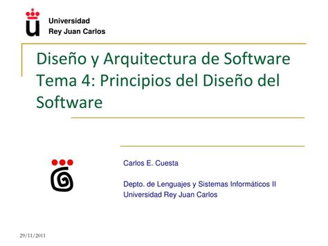 PDF de programación Tema 4 Principios del Diseño del Software