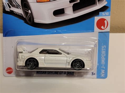 Mavin Hot Wheels Nissan Skyline Gtr R White Godzilla Error Naked