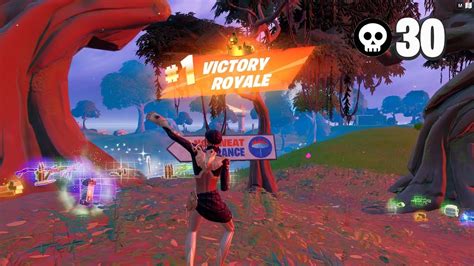 30 Elimination Solo Vs Squad Win Full Gameplay Fortnite Chapter 3