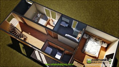 2 40 Foot Shipping Container Home Floor Plans House Design Ideas