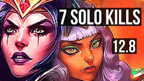 LEBLANC Vs QIYANA MID 15 1 15 7 Solo Kills Legendary 1 0M