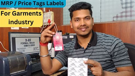 Branded Clothing Labels Price Tags And Mrp Labels Tags For Garments