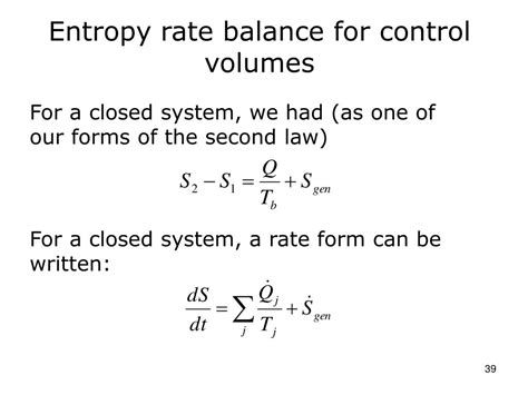 Ppt Lec Entropy Changes Relative Pressures And Volumes Work