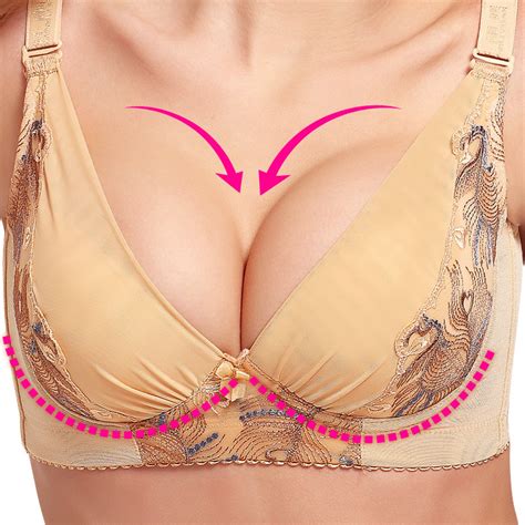 专柜正品 全棉精油吸汗按摩内衣调整型文胸 聚拢 加厚 小胸 best bra
