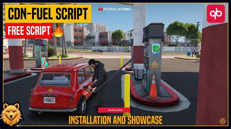 QBCore Fuel Script Gas Station Electric Charger Steal Fuel CDN