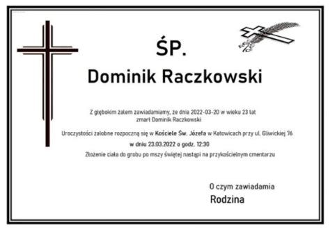 Kiedy Pogrzeb Dominika Raczkowskiego Z Warsaw Shore Obcas Pl