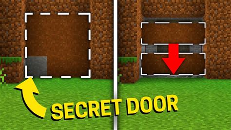 SECRET GRAVITY SAND PISTON DOOR Easy 3x3 Piston Door TUTORIAL