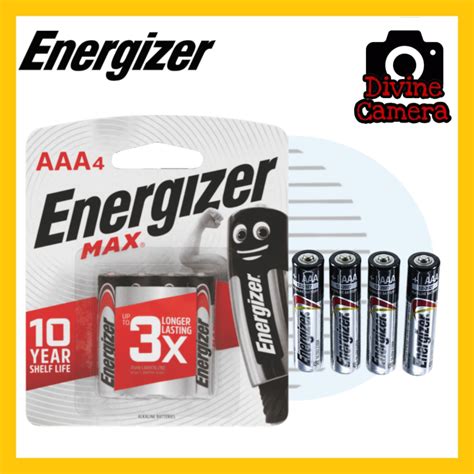 Energizer Max Aaa Alkaline Batteries Lazada