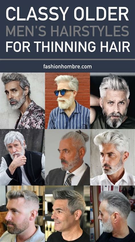 90 Classy Older Men S Hairstyles For Thinning Hair Fashion Hombre