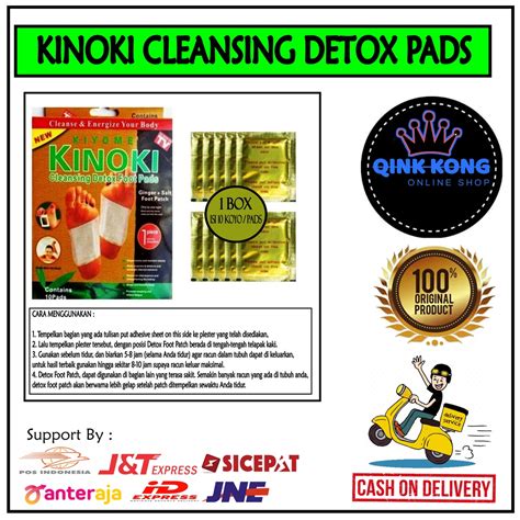 Jual KINOKI Gold Emas Koyo Kaki Herbal Detox Asli Original Shopee