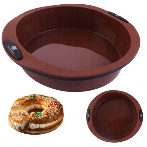 FORMA SILIKONOWA do PIECZENIA CIASTA CIASTEK 28cm OKRĄGŁA KARL