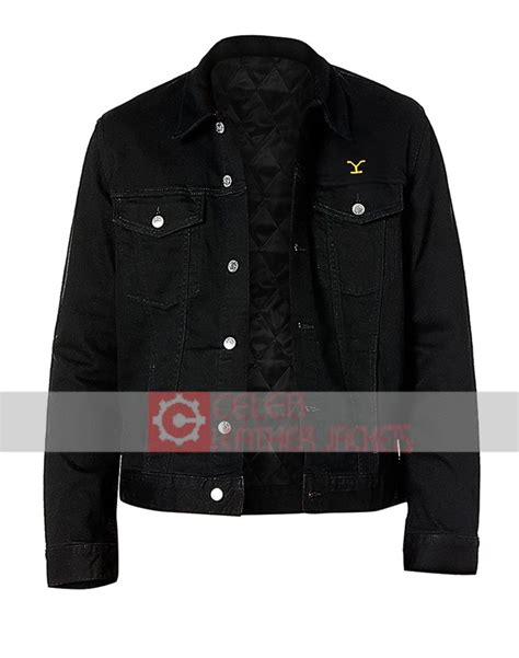Yellowstone Cole Hauser Jacket Rip Wheeler Black Jacket