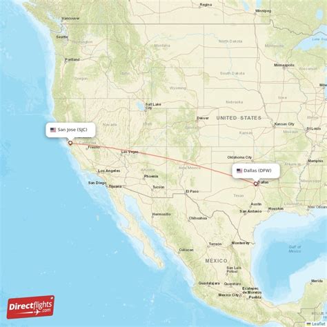 Direct Flights From San Jose To Dallas SJC To DFW Non Stop