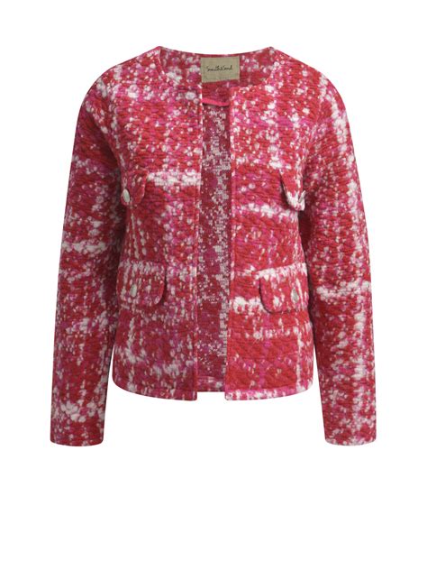 Smith Soul Jacke Mit Wolle Rot Designermode