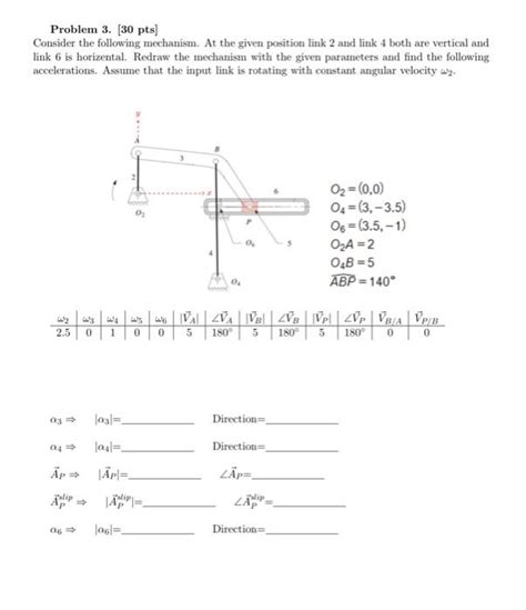 Solved Problem 3 30 Pts Consider The Following Mechanism Chegg