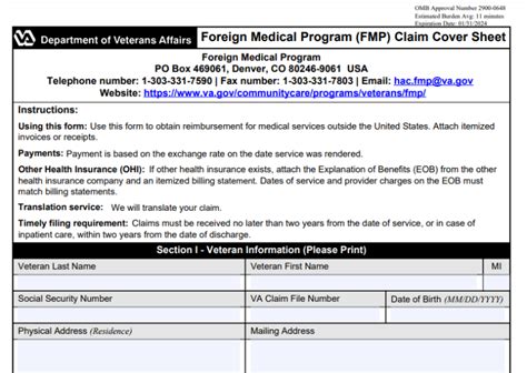 VA Form 10 7959f 2 Printable Fillable In PDF VA Form