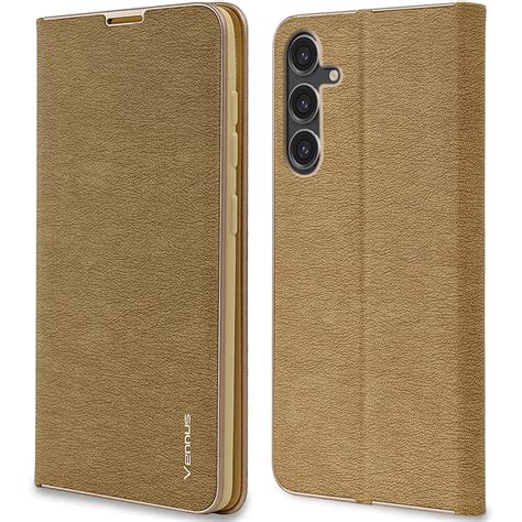 eleganckie zamykane etui do samsung galaxy a54 5g zlote szkło