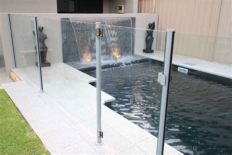 Semi Frameless Fixed Glass Panels Budget Glass Pool Fencing Perth