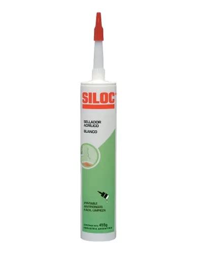 Sellador Acrilico Blanco Siloc Pintable Antihongos X G