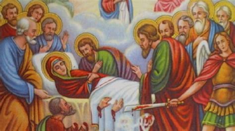 Adormirea Maicii Domnului sau Sfânta Maria Mare sărbătorită în 15