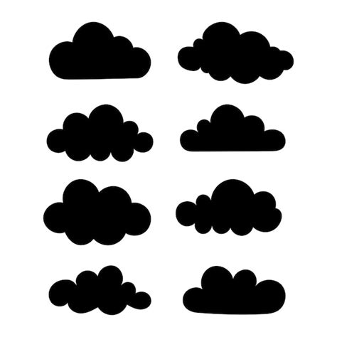 Silueta De Nube