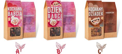 Prezent na dzień babci i dziadka zestaw herbata z miodem w celofanie