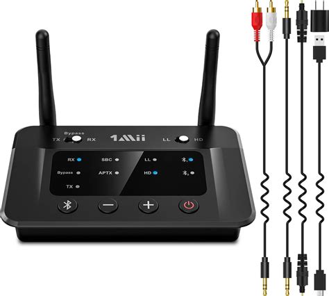 1Mii B03 Bluetooth 5 0 Émetteur et Récepteur Transmetteur Récepteur