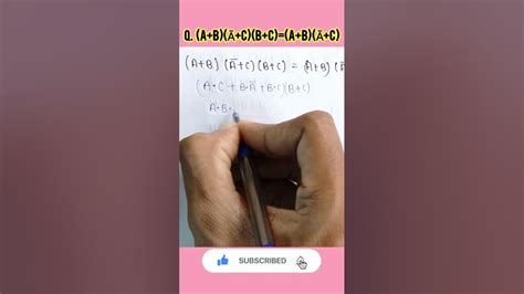 boolean algebra problems how to solve boolean algebra problems youtube