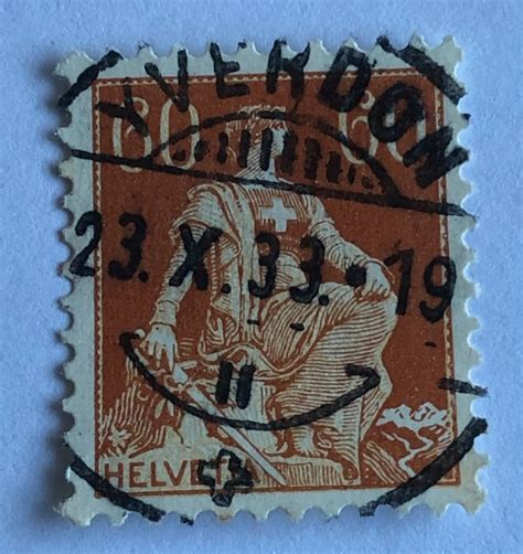 Nr 140 Helvetia Mit Schwert Gestempel Kaufen Auf Ricardo
