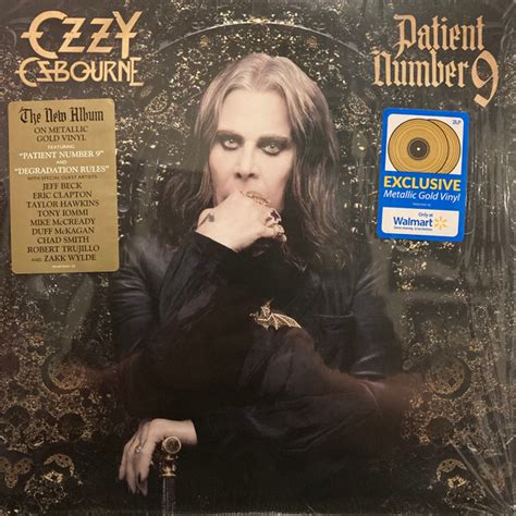 Ozzy Osbourne Patient Number Metallic Gold Sealed Big Love Vinyl