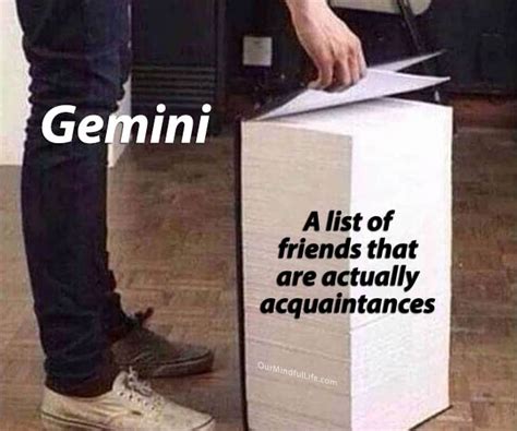 Funny Gemini Memes That Are So True It Hurts