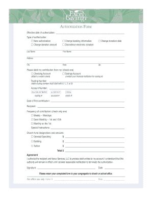 Fillable Online Authoriz Ation Form Mi Ceforg Fax Email Print PdfFiller