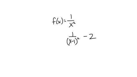 solved for the following exercises use the given transformation to graph the function note