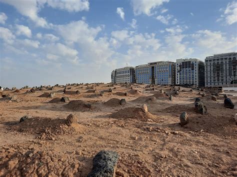 Medina Saudi Arabia Dec 2022 Evening View Of Jannat Al Baqi