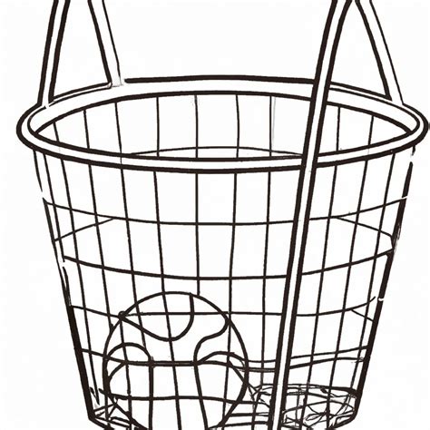 Cesta de Basquete Desenhos Incríveis para Imprimir e Colorir