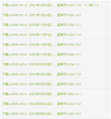 tensorflow gpu与cuda版本匹配，cuda与cudnn版本匹配 知乎