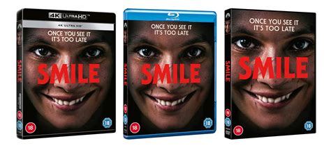 Smile 4K UHD Blu Ray DVD Releases Boxing Day Psychological Horror