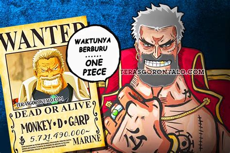 Inilah Daftar Peringkat Bounty Baru Karakter One Piece Usai Garp