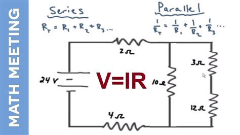 How To Calculate Current Voltage And Resistance