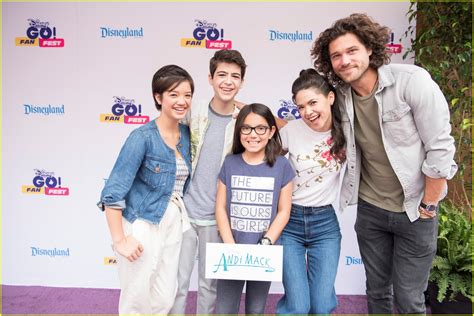 Andi Mack Cast Takes On Disneyland For Go Fan Fest Photo 1159396 Photo Gallery Just