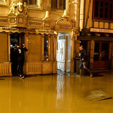 Orages Les Images Impressionnantes De La Ville De Morlaix Sous Les Eaux
