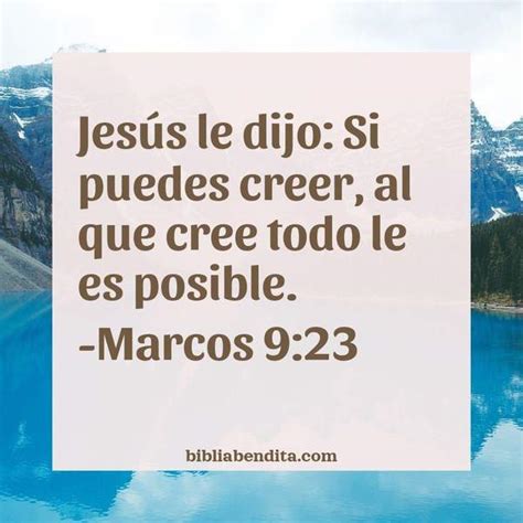 Explicaci N Marcos Jes S Le Dijo Si Puedes Creer Al Que Cree